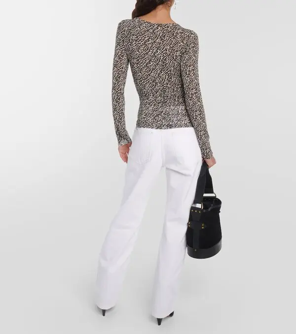Isabel Marant Étoile Laura Printed Top
