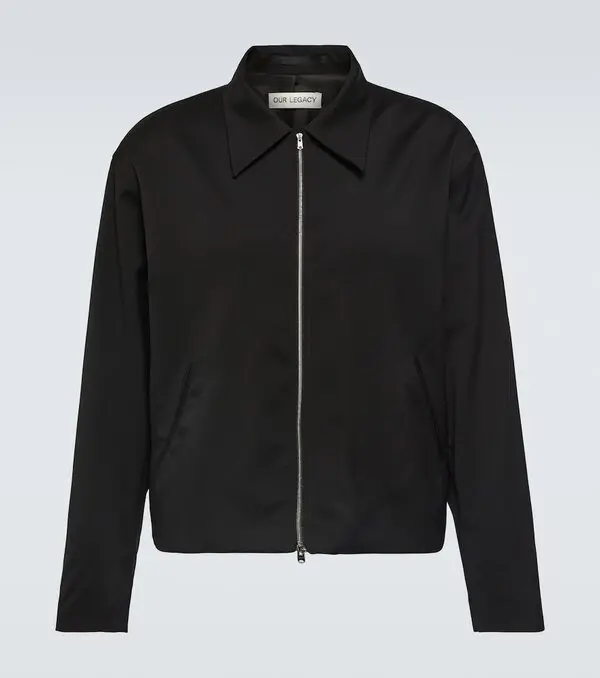 Our Legacy Worsted Wool Jacket - Black
