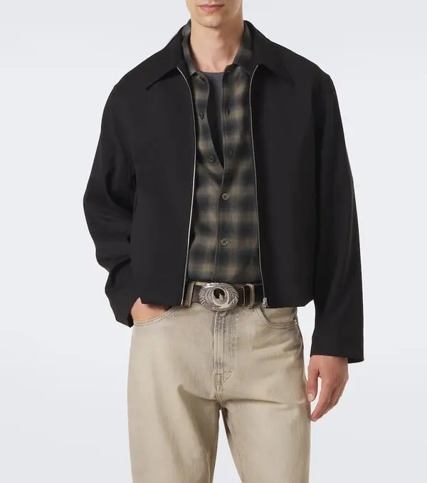 Our Legacy Worsted Wool Jacket - Black