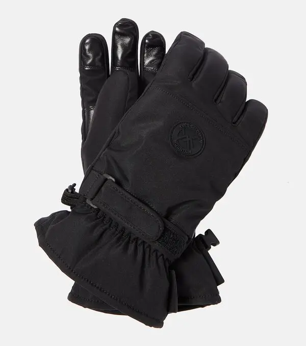 YVES SALOMON Panelled Gloves