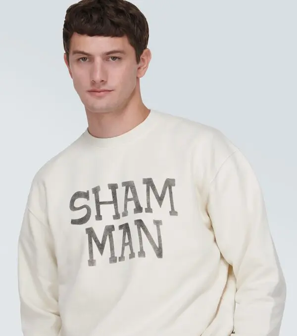 JW Anderson X Michael Clark Printed Cotton Jersey Sweatshirt
