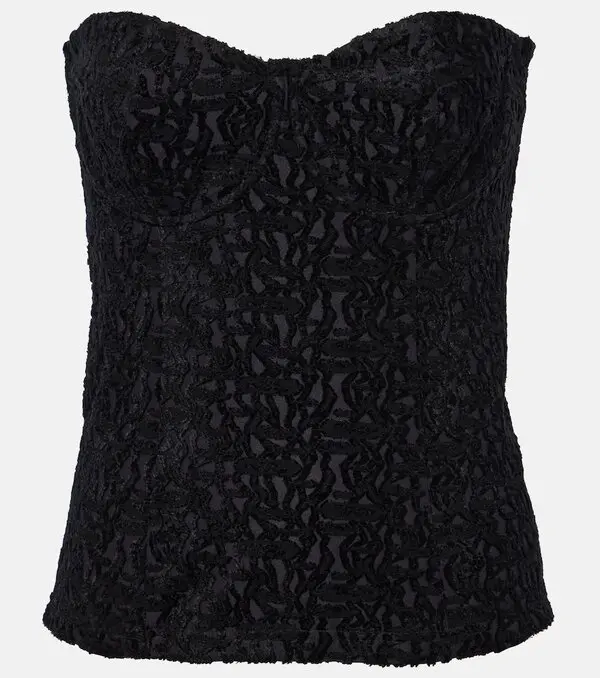 Isabel Marant Étoile Dolina Strapless Top - Black