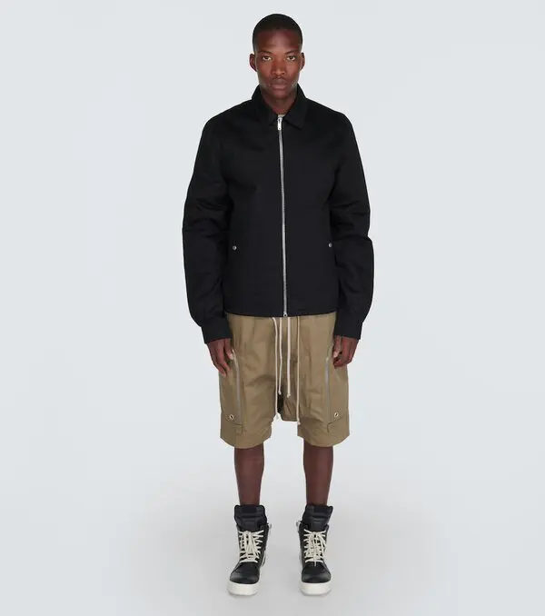 Rick Owens Cotton Twill Jacket
