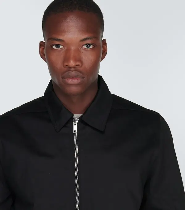 Rick Owens Cotton Twill Jacket