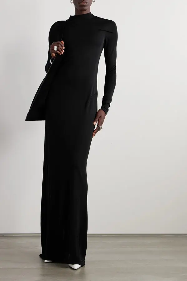 Gauchère Crepe Maxi Dress