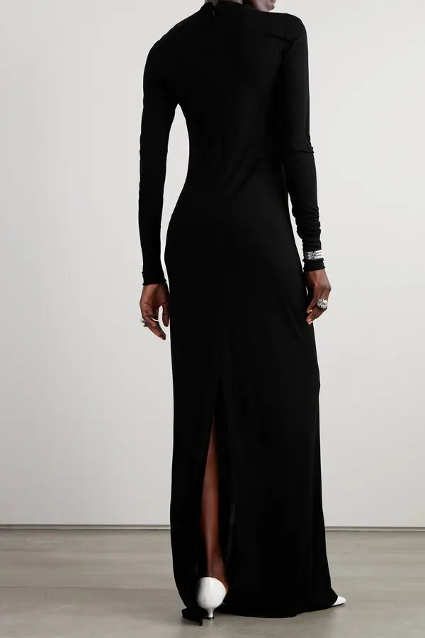 Gauchère Crepe Maxi Dress