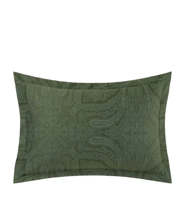 Ralph Lauren Doncaster King Oxford Pillowcase - Green