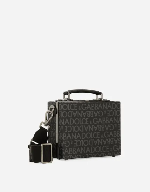 Dolce & Gabbana Coated Jacquard Box Bag
