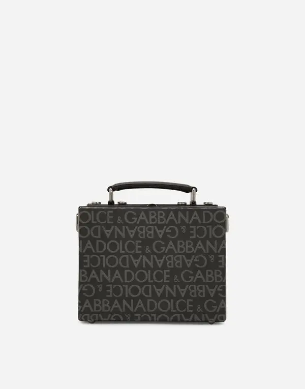 Dolce & Gabbana Coated Jacquard Box Bag