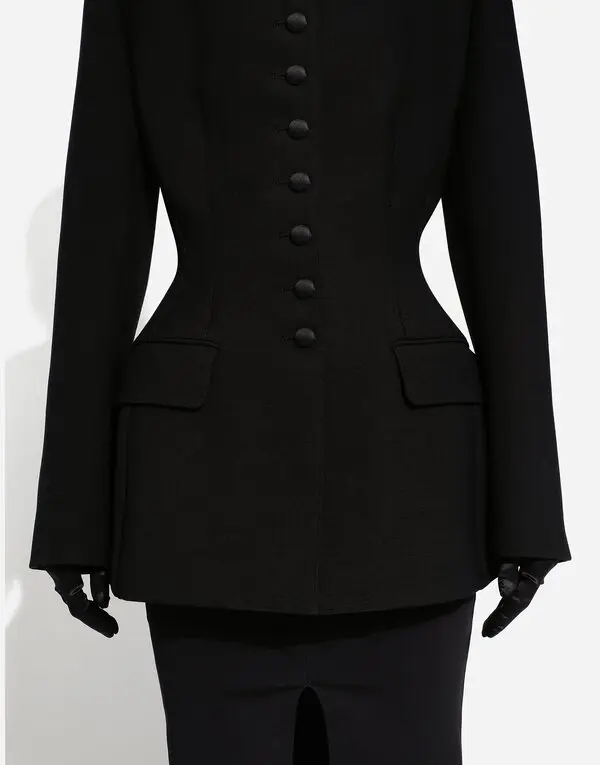 Dolce & Gabbana Long Single-breasted Dolce-fit Jacket