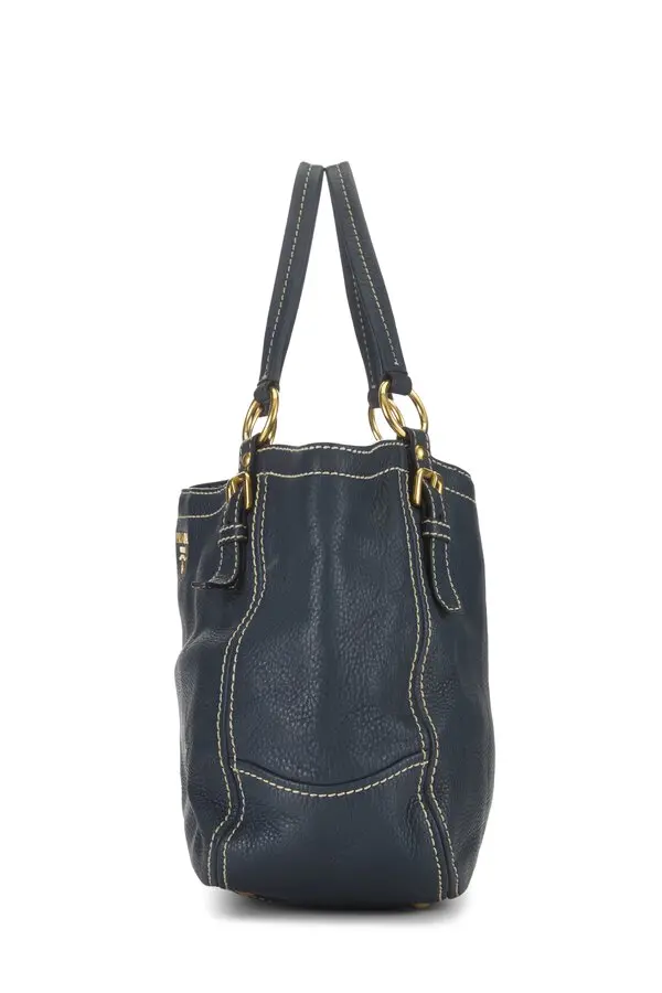 Prada Vitello Daino Sacca 2 Manici Top Handle Bag