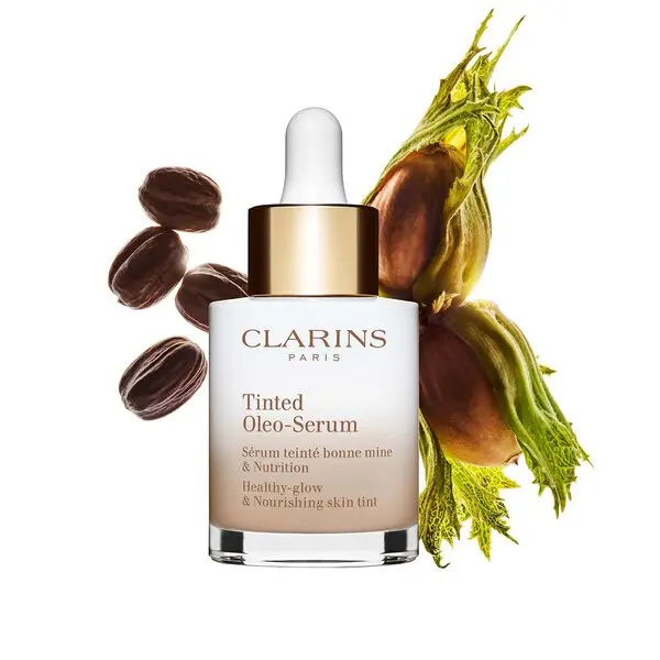 Clarins Tinted Oleo-serum Foundation Hydrating Skin Tint Face Serum - 1