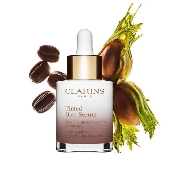 Clarins Tinted Oleo-serum Foundation Hydrating Skin Tint Face Serum - 1