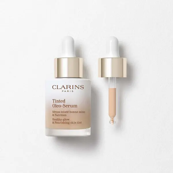 Clarins Tinted Oleo-serum Foundation Hydrating Skin Tint Face Serum - 1