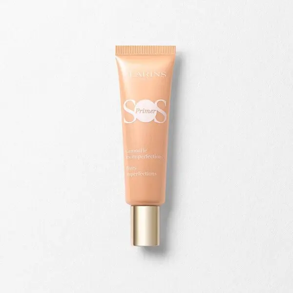 Clarins Sos Color Correcting + Hydrating Face Primer - Peach