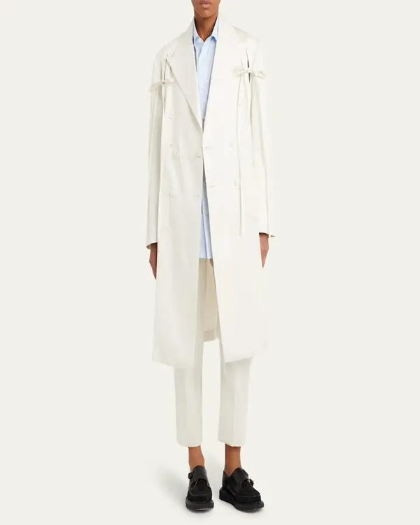 SETCHU Button Down Poplin Shirt - Ltblue