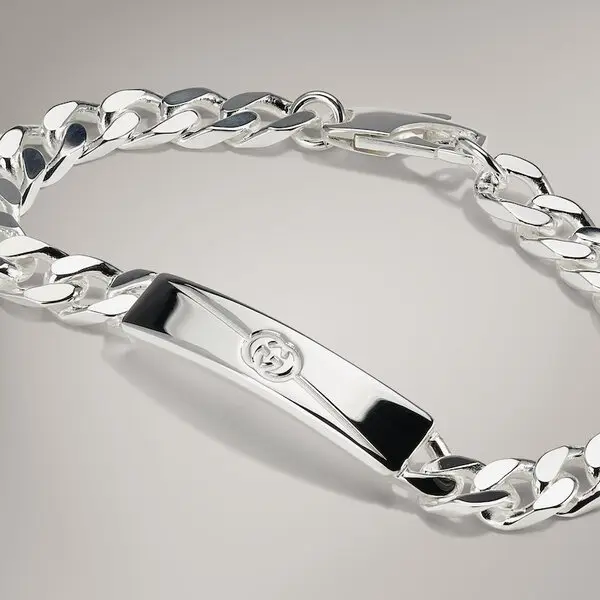Gucci Diagonal Interlocking G Bracelet