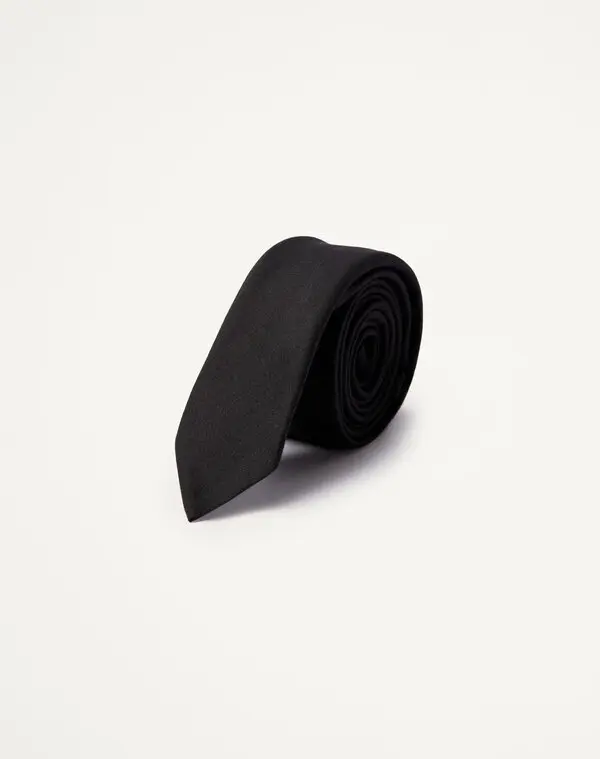 Valentino Garavani Valentie Neck Tie - Black