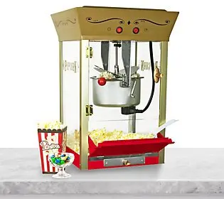 NOSTALGIA 53' Popcorn Cart With Candy Dispenser