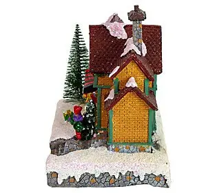 NORTHLIGHT Led Lighted Candy Shoppe Village Bui Ding