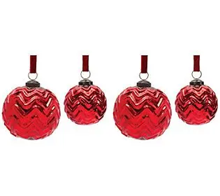 MELROSE Ball Ornament Mercury Glass - One-color