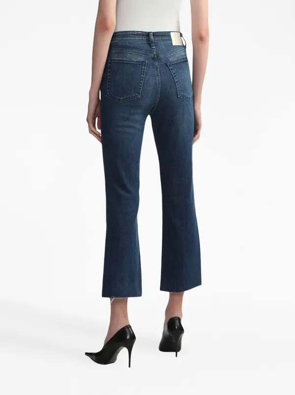 Rag & Bone High-rise Cropped Jeans