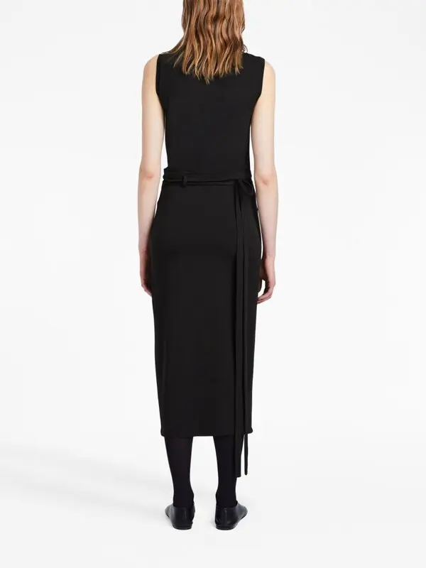 Proenza Schouler White Label Asymmetric Jersey Midi Dress