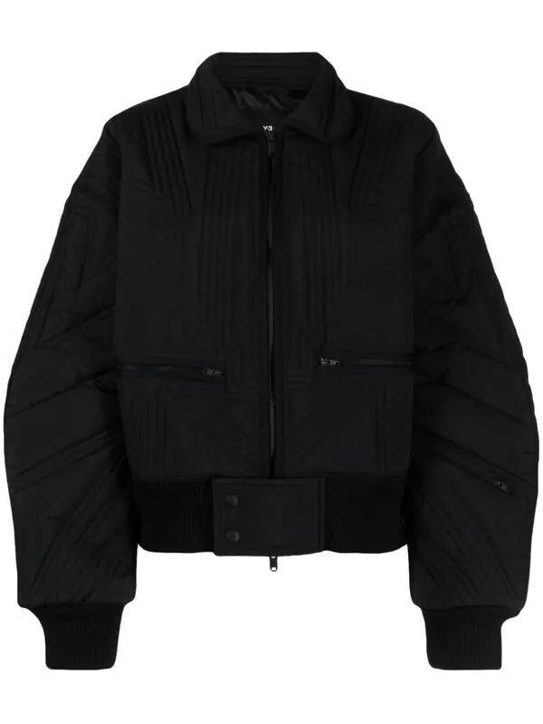 Y3 Quilted Bomber Jacket