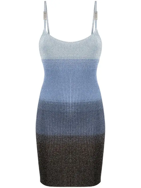Gcds Striped Degradé Minidress