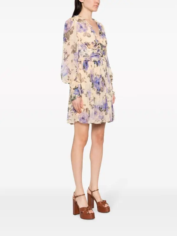 Zimmermann Lyrical Floral-print Minidress