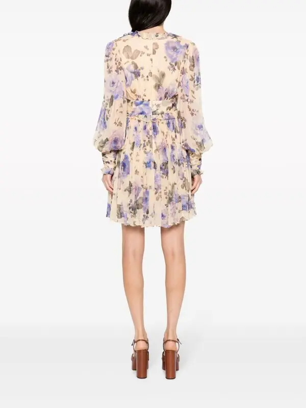 Zimmermann Lyrical Floral-print Minidress