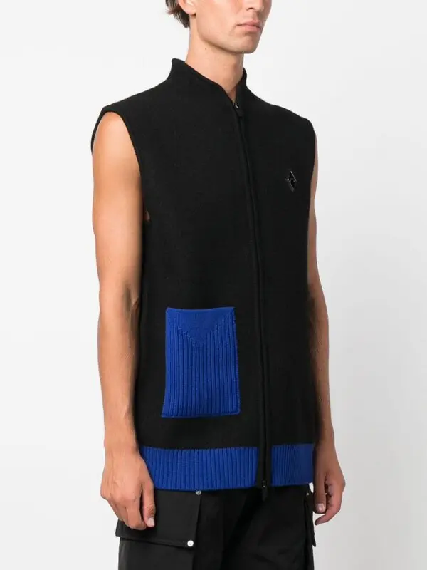 A-COLD-WALL* Panelled Merino Wool Gilet