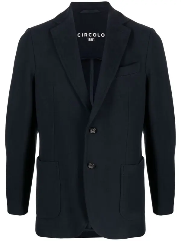 CIRCOLO 1901 Notched-lapel Single-breasted Blazer