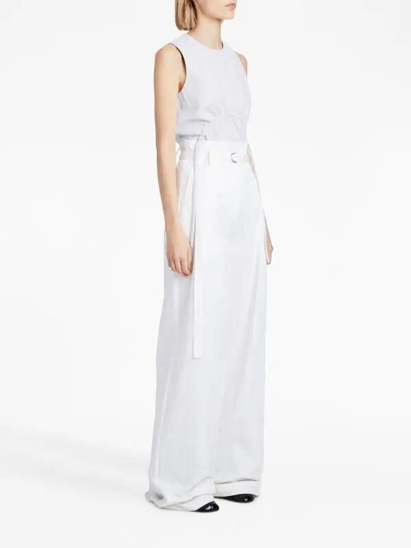 Proenza Schouler White Label Faux-leather Top