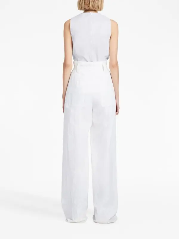 Proenza Schouler White Label Faux-leather Top