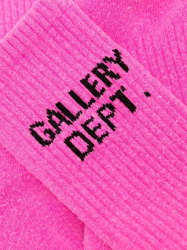 GALLERY DEPT. Intarsia-knit Logo Socks