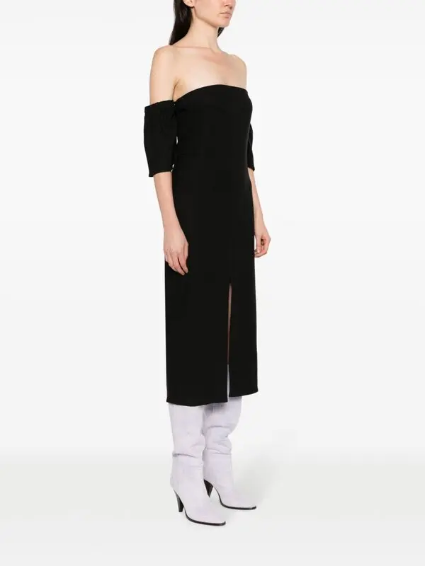 Isabel Marant Étoile Stony Off-shoulder Midi Dress