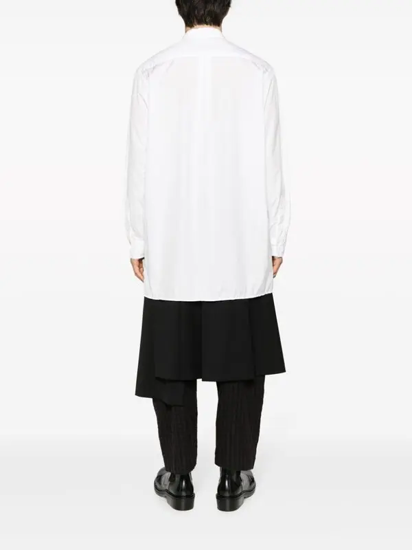 Yohji Yamamoto Panelled Cotton Shirt