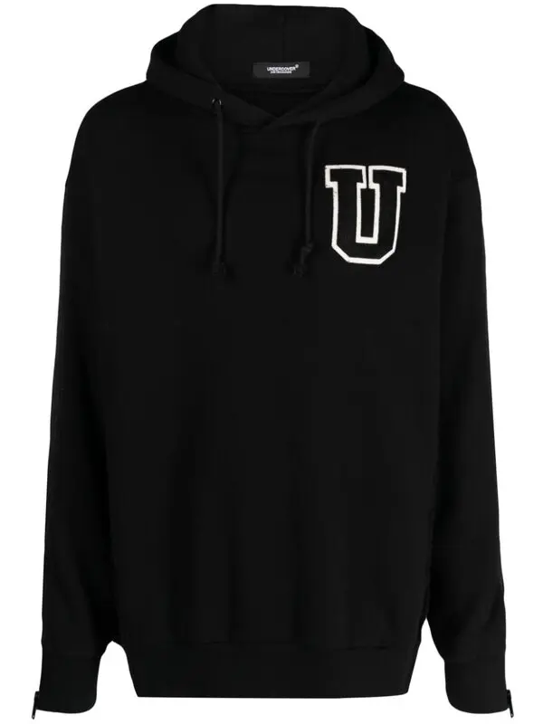 UNDERCOVERISM Logo-patch Cotton Hoodie