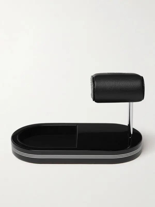 RAPPORT LONDON Full-grain Leather Watch Stand