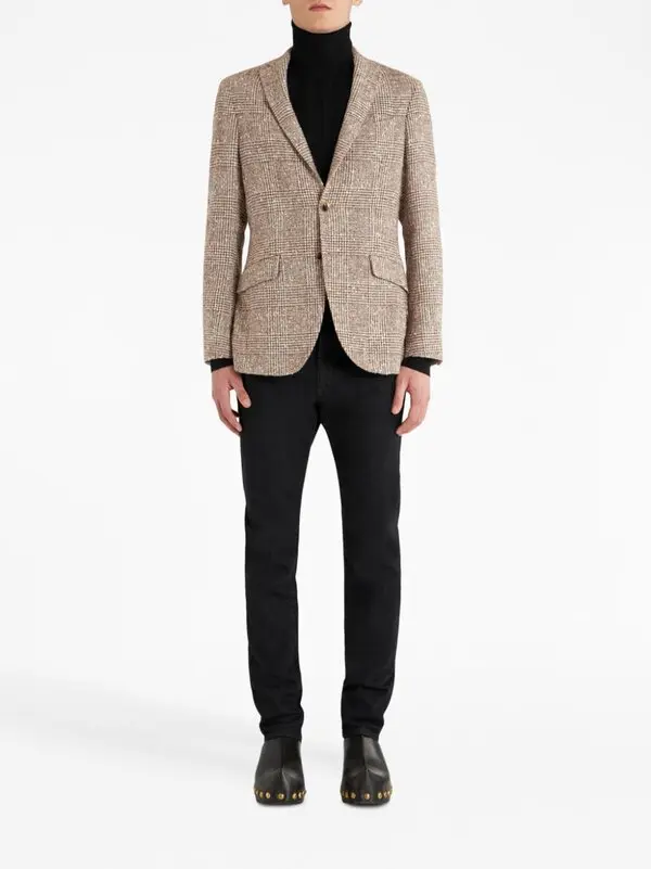 Etro Plaid-check Pattern Blazer