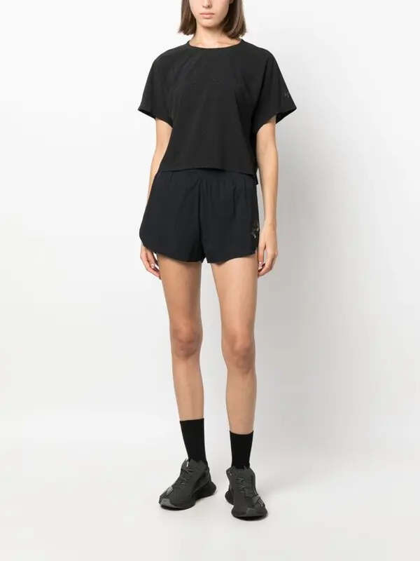 Y3 Logo-print Running Shorts