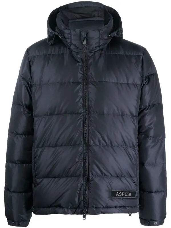 Aspesi Pocoelastica Re-quilted Jacket - Blue
