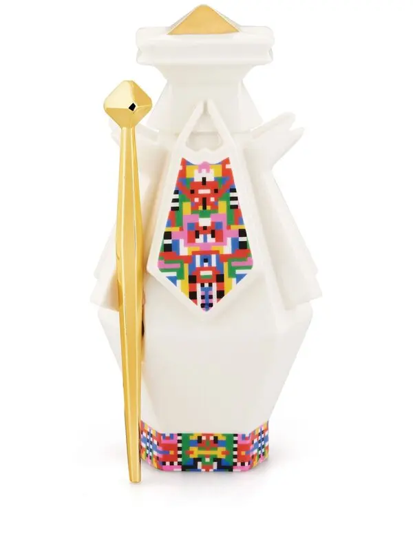 ALESSI Holyhedrics Joseph Porcelain Ornament - White