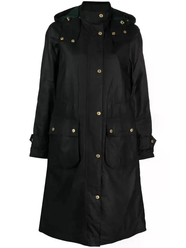 Barbour Mid-length Polished Raincoat