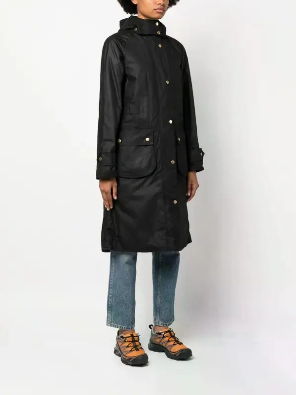 Barbour Mid-length Polished Raincoat