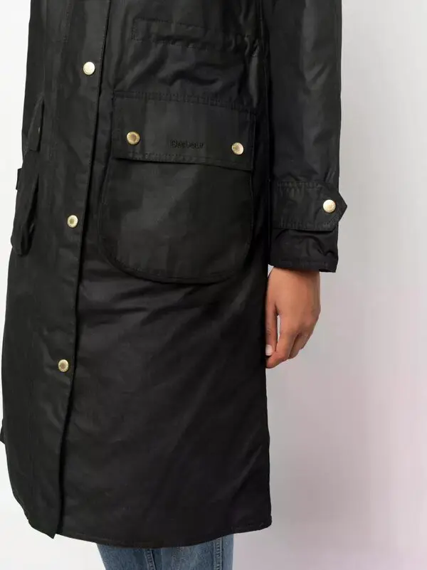 Barbour Mid-length Polished Raincoat