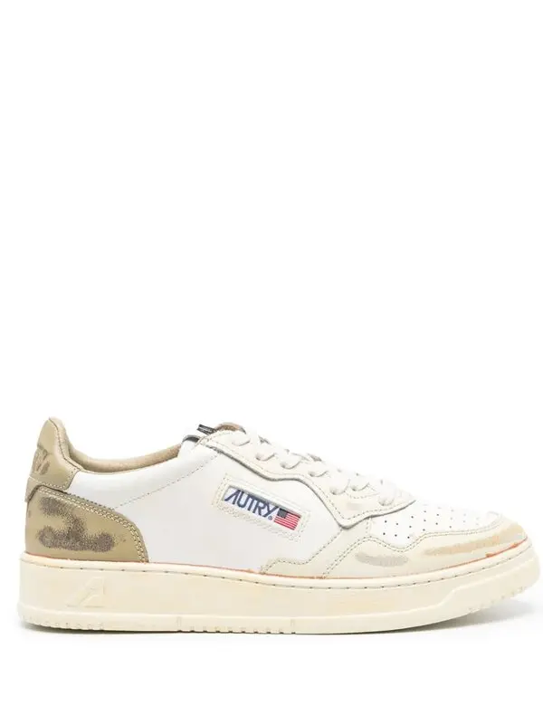AUTRY Sup Vint Low Leather Sneakers
