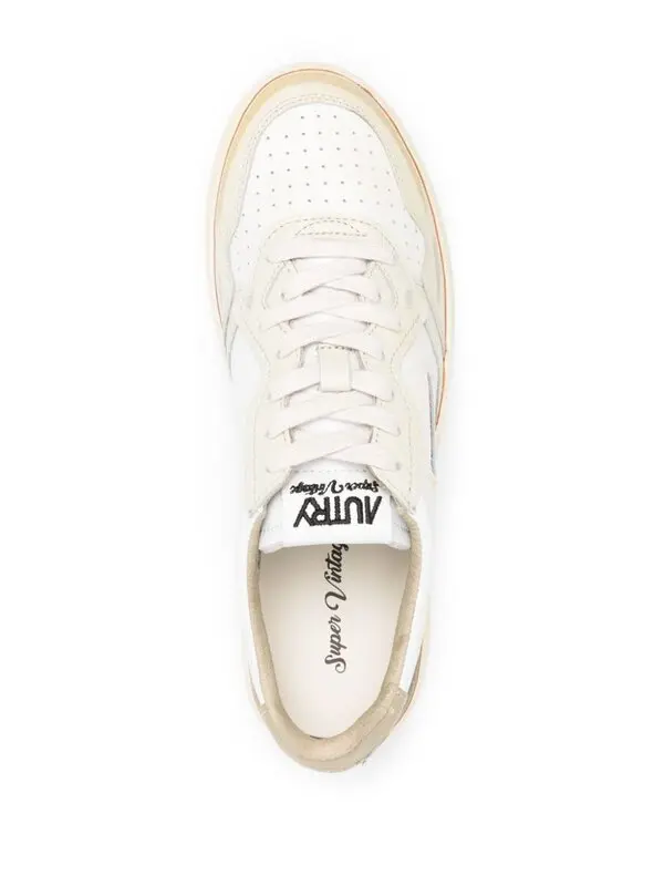 AUTRY Sup Vint Low Leather Sneakers