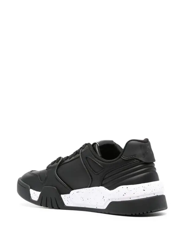 Just Cavalli Logo-patch Leather Sneakers